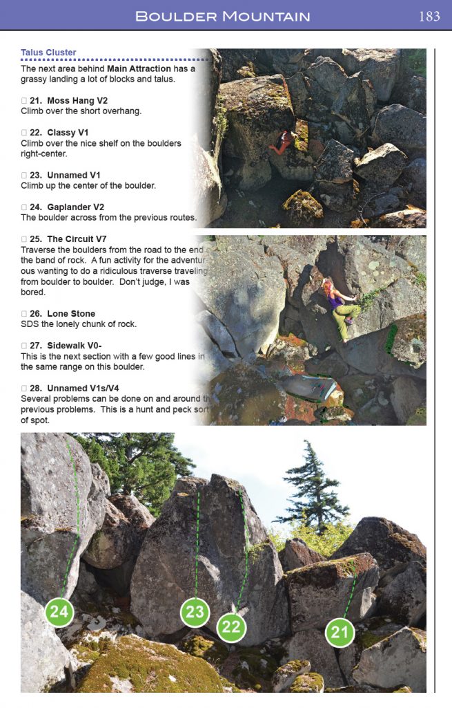 Portland Bouldering Guidebook - nextascent.org